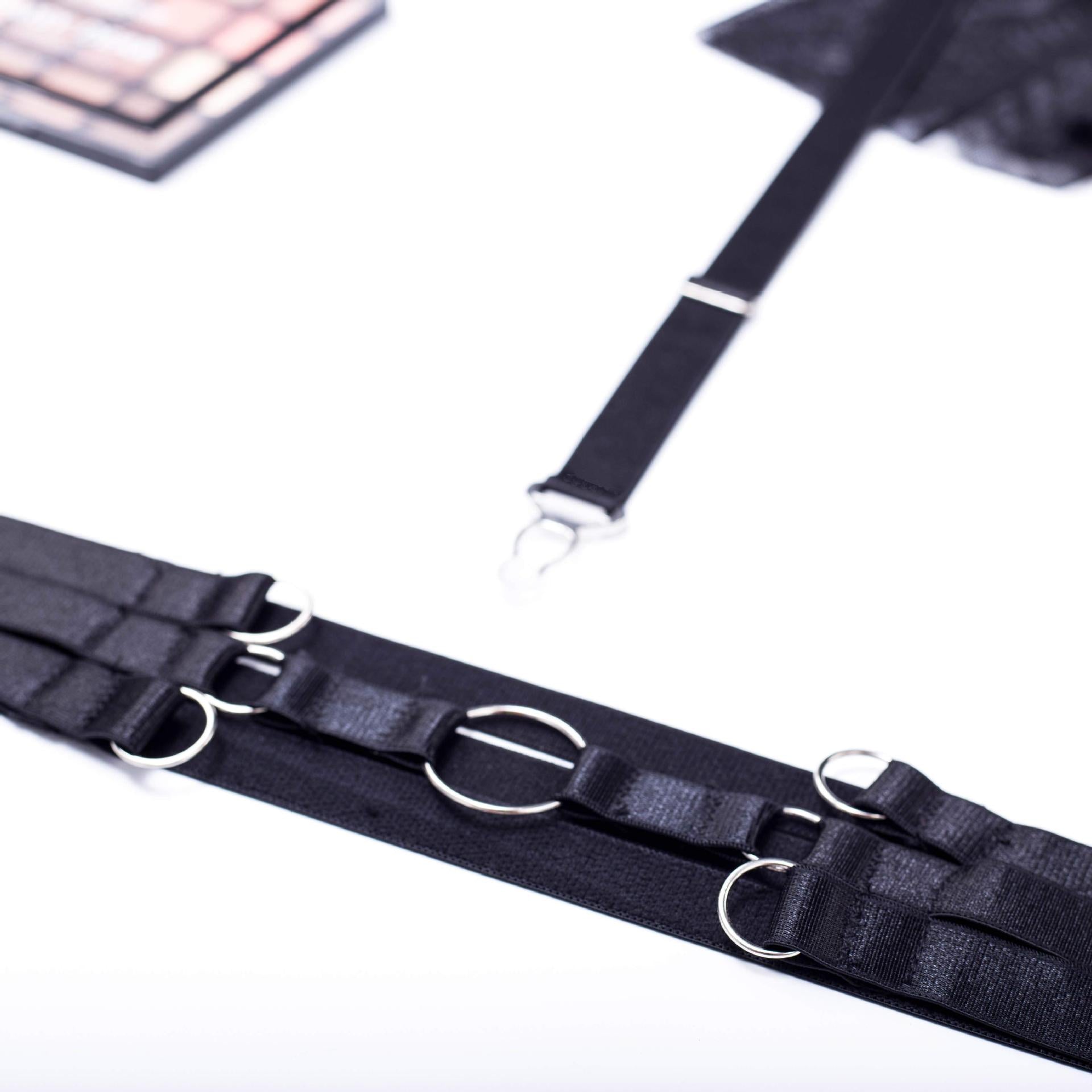 'Void' Black Polka Dot Lace Lingerie Bodysuit at $29.99 USD l Rags n ...