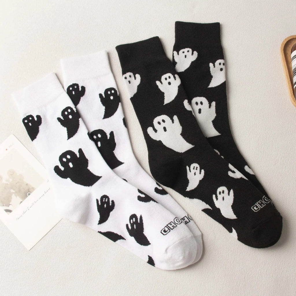 Cute Spooky Ghost Socks – Rags n Rituals