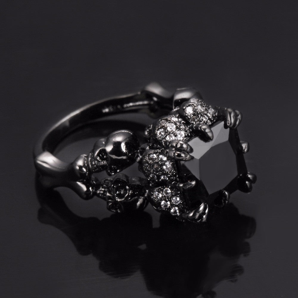 Goth Plated Demon Princess Ring – Rags n Rituals