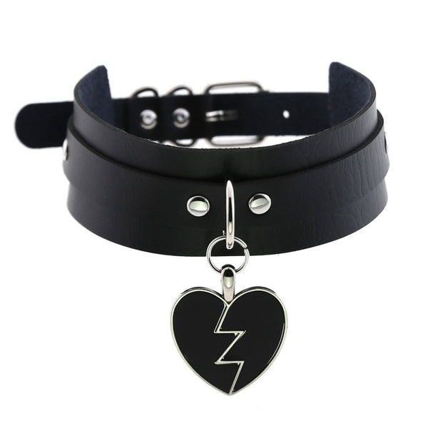 'Ice Breaker' Black Goth Alt Choker at $12.99 USD l Rags n Rituals